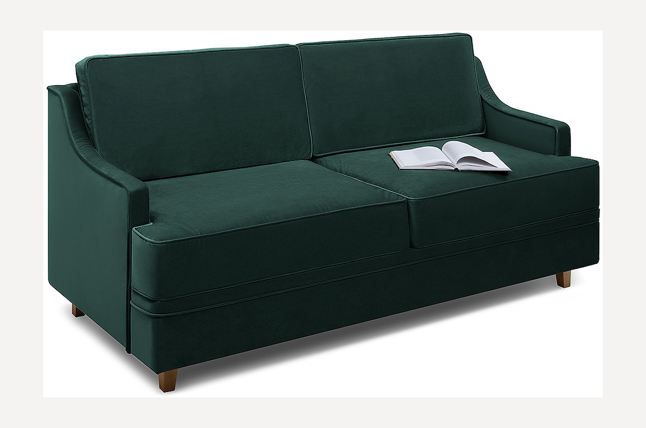 Диван прямой Мальта Dark Green – купить в Москве по цене 47 990 рублей ...