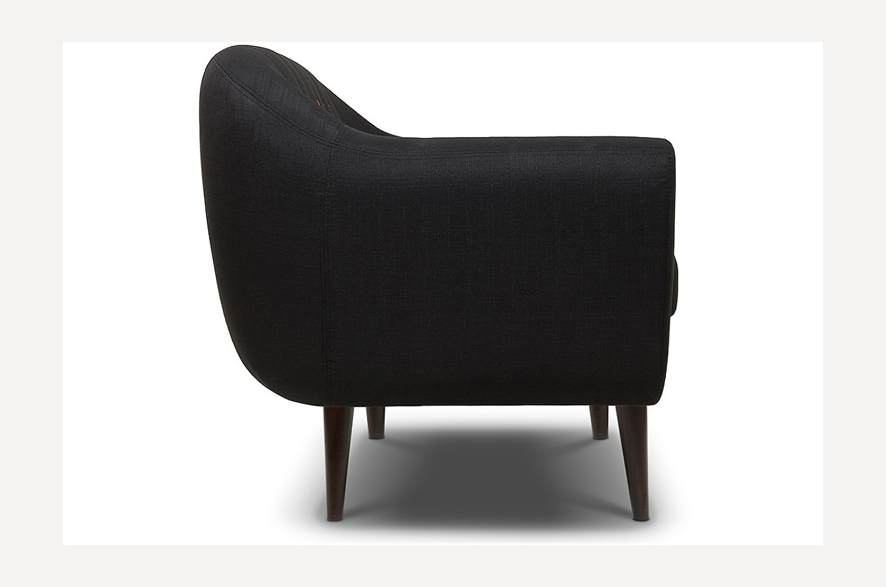 Диван Роттердам Textile Black – купить в Москве по цене 25 990 рублей в ...